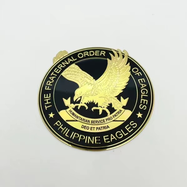Ly Eagle Bendable Brass Metal the Fraternal Order of Eagles Emblem ...