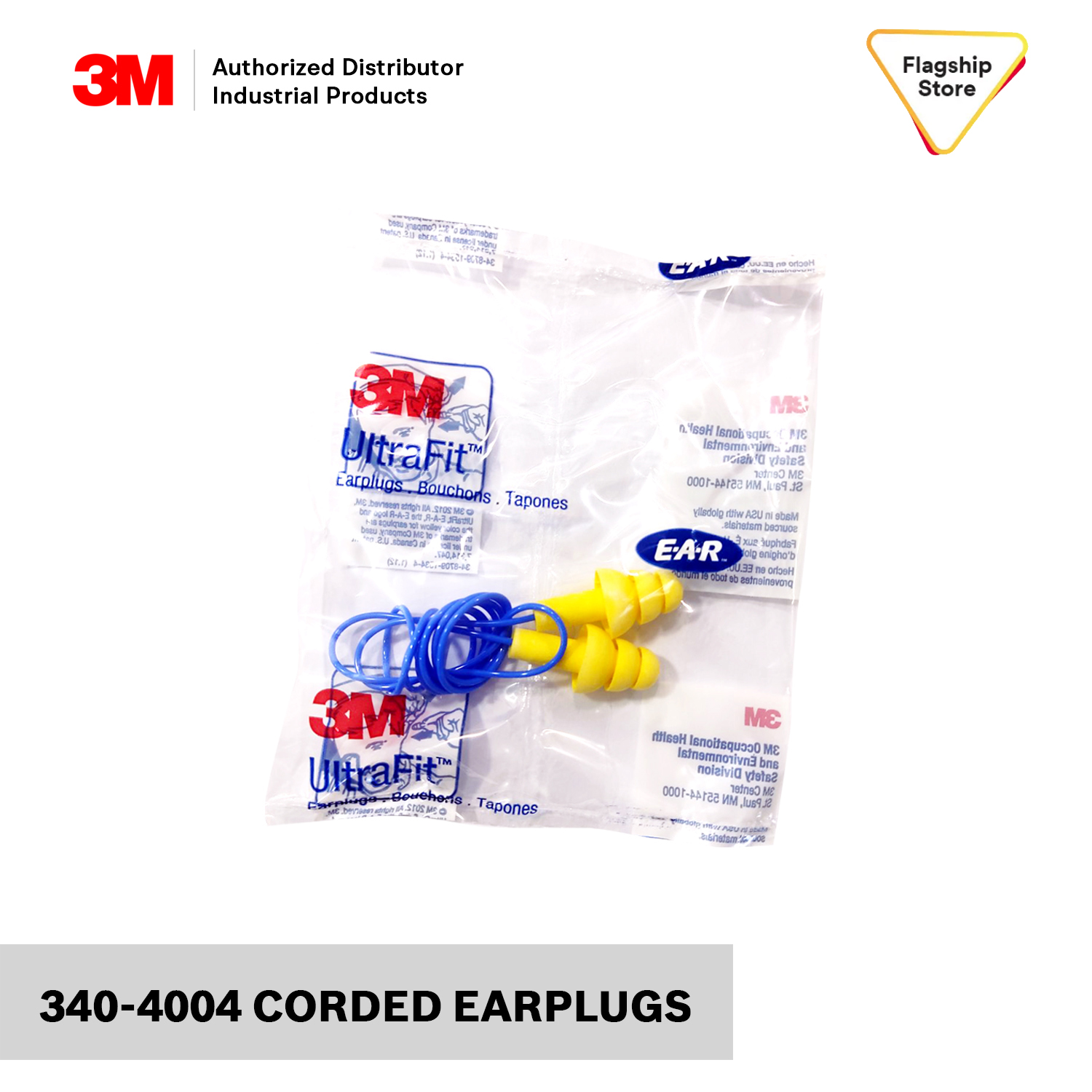 3M Ultrafit Earplug 340-4004 | Lazada PH
