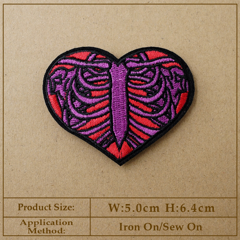 Band Star Iron On Patch Sewing On Patches Embroidered Applique Clothes ...