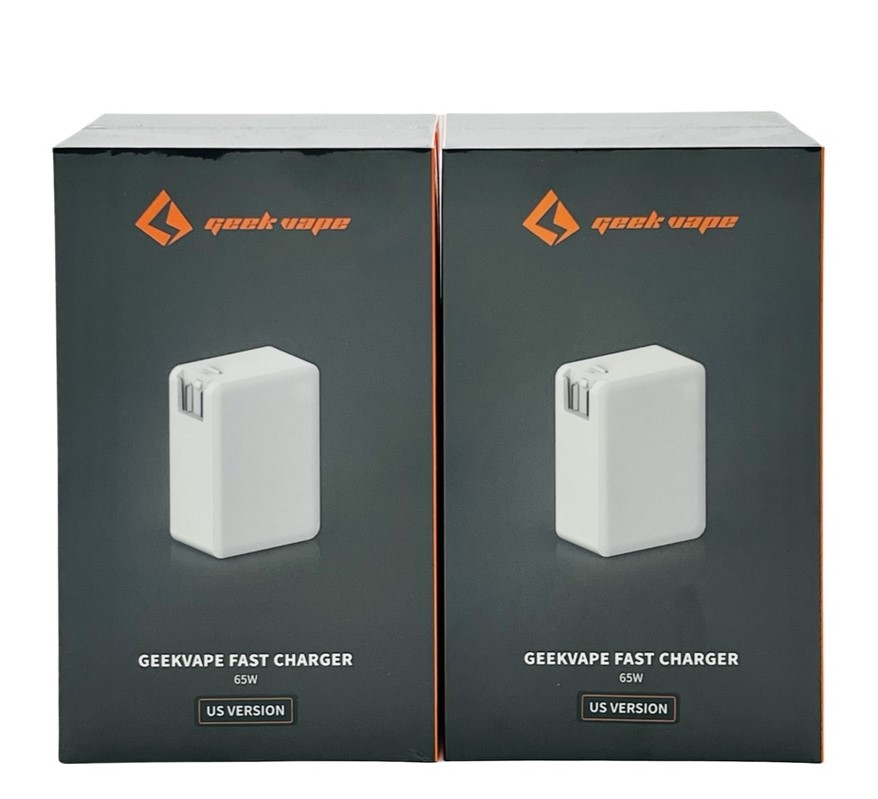 GEEKVAPE Fast Charger 65W (US VERSION) Type-C Fast Charger with Wall ...