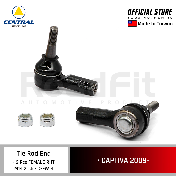 Central Tie Rod Ends for Chevrolet CAPTIVA 09-, FEMALE RHT M14 X 1.5 ...