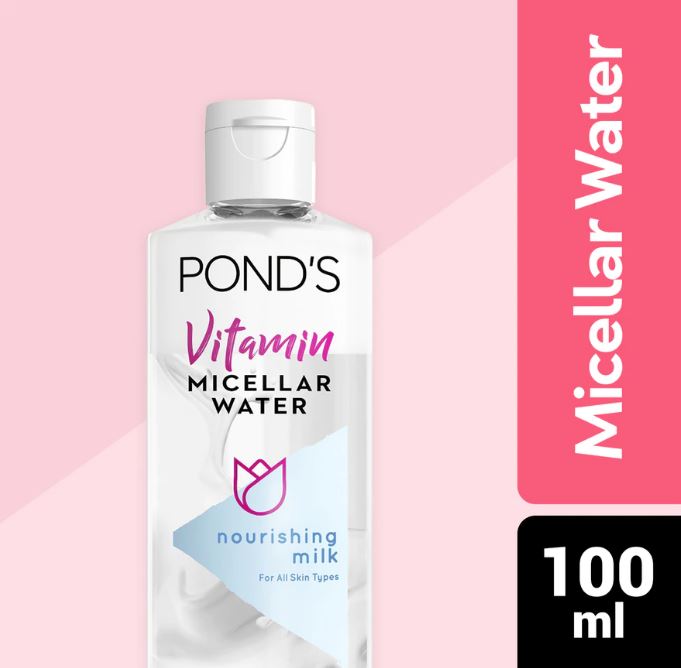 PONDS Ponds Vitamin Micellar Water Nourishing Milk 100ml / 400ml ( BUY ...