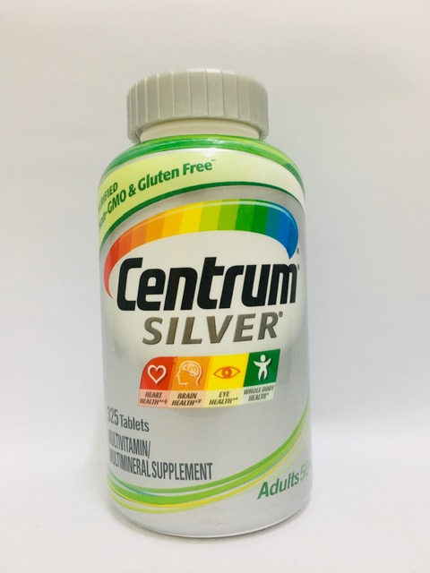 Centrum Silver Adults Multivitamin (325 Tablets ) Expiry date 3/2023 ...
