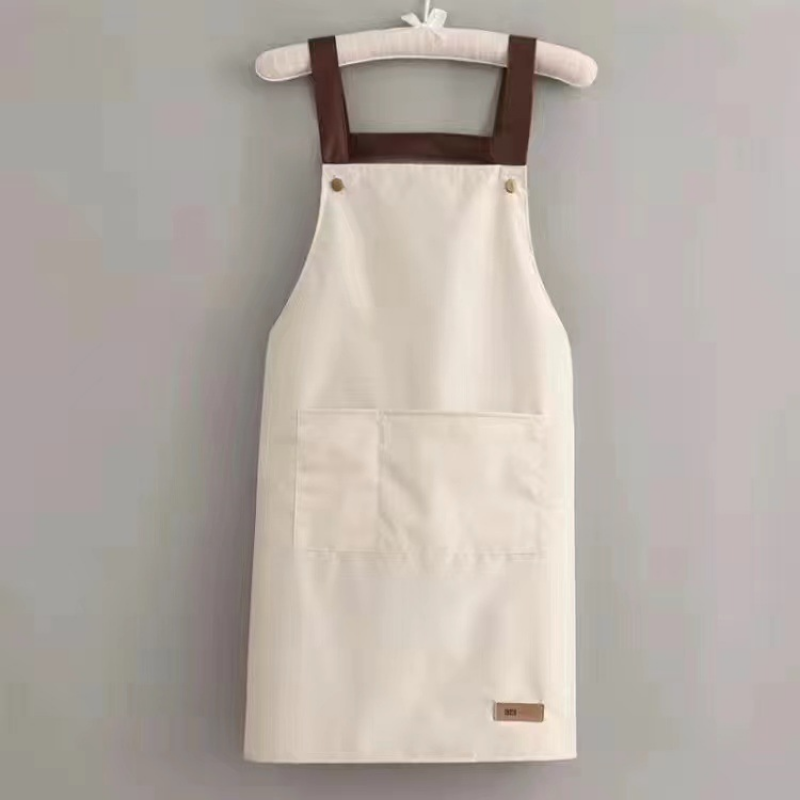 Kitchen Apron Waterproof Hand-wiping Cooking Baking Home Chef Aprons ...