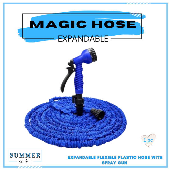 Magic Hose (As Seen On TV) 75ft Expandable Flexible Plastic Hose With ...