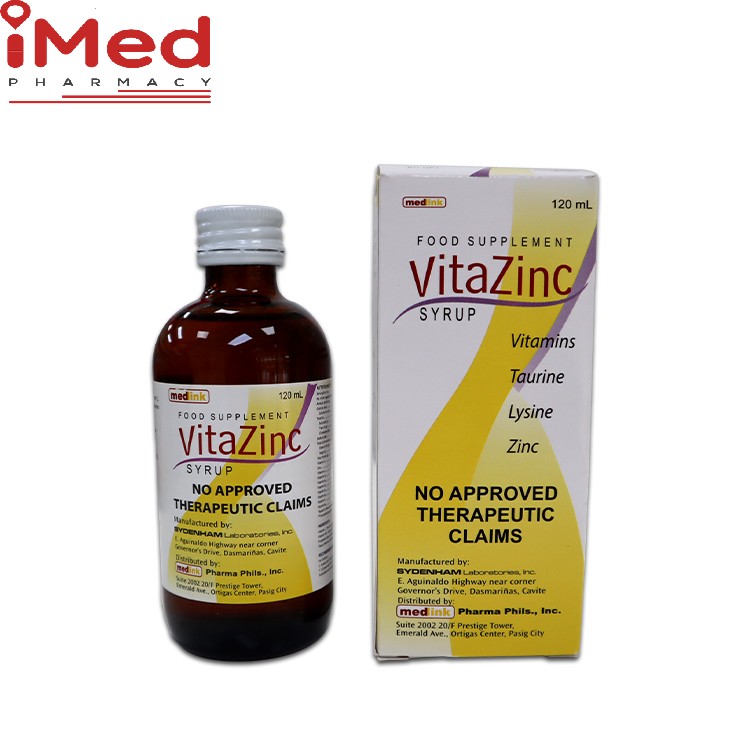 VITAZINC SYRUP 120ML | Lazada PH