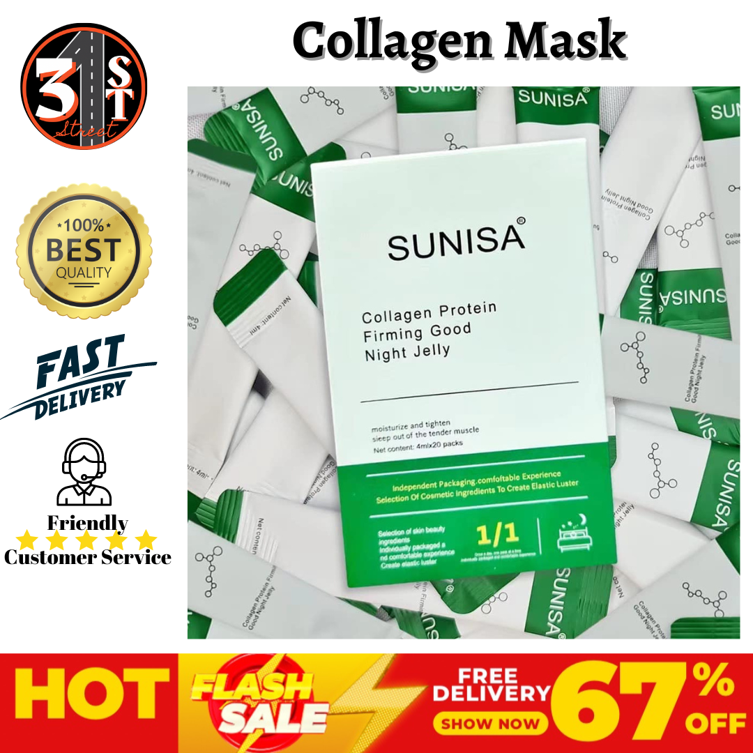 31Street Sunisa Collagen Mask Firming Night Gel Hydrating Moisturizing ...