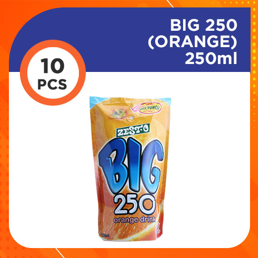 Zest-O BIG 250 Orange (10 x 250ml) | Lazada PH