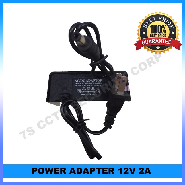 Power Adapter 12v 2a and 12v 5a for CCTV and DVR | Lazada PH