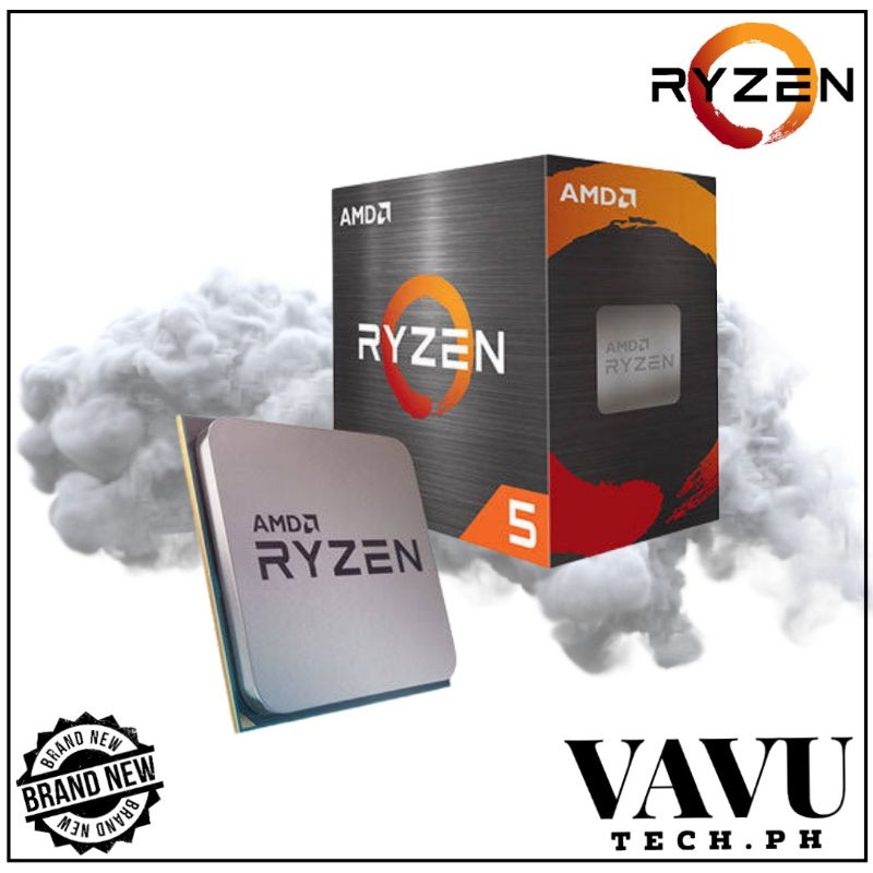 AMD Ryzen 5 5600 6 Cores 12 Threads AM4 CPU Socket Processor (Boxed ...