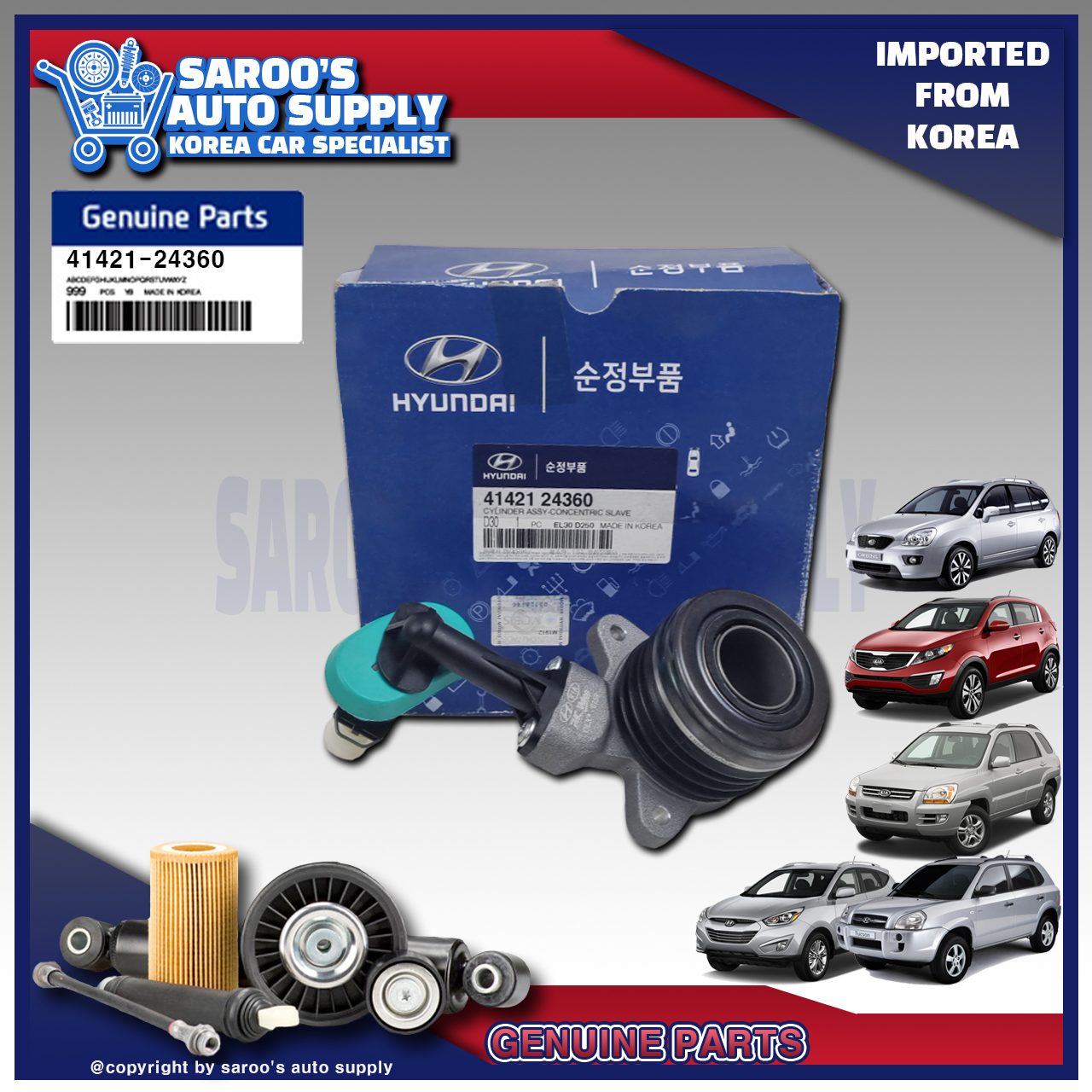 [Genuine] Clutch Concentric Slave Cylinder /Clutch Release Bearing , 6 ...