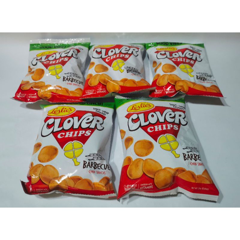 5 Packs Clover Chips Barbecue (21g) | Lazada PH
