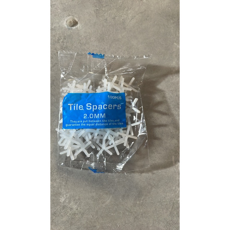 100Pcs Tile Spacers1MM 2MM 3MM 4MM Cross Tile Leveling System Ceramic ...