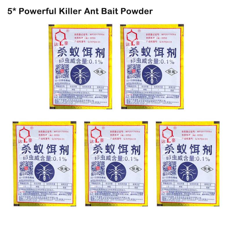 5Pcs Powerful Insect Expel Powder Effective Insect Powder Insect Killer ...