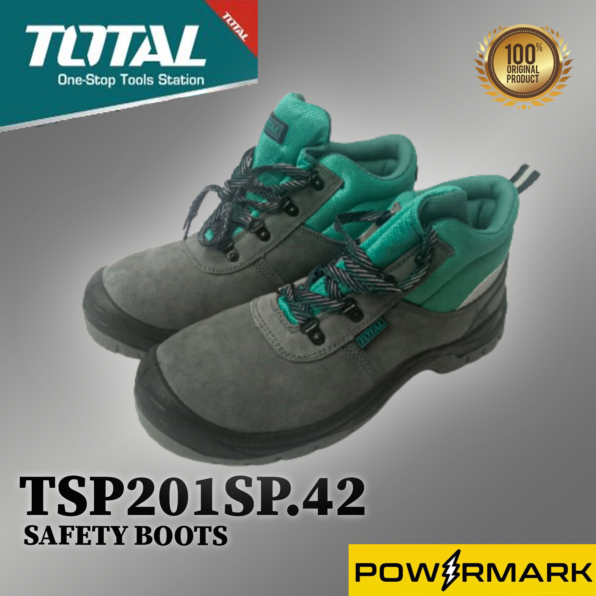 TOTAL TSP201S1P Safety Boots (Steel toe and midsole) [POWERMARK | THT ...