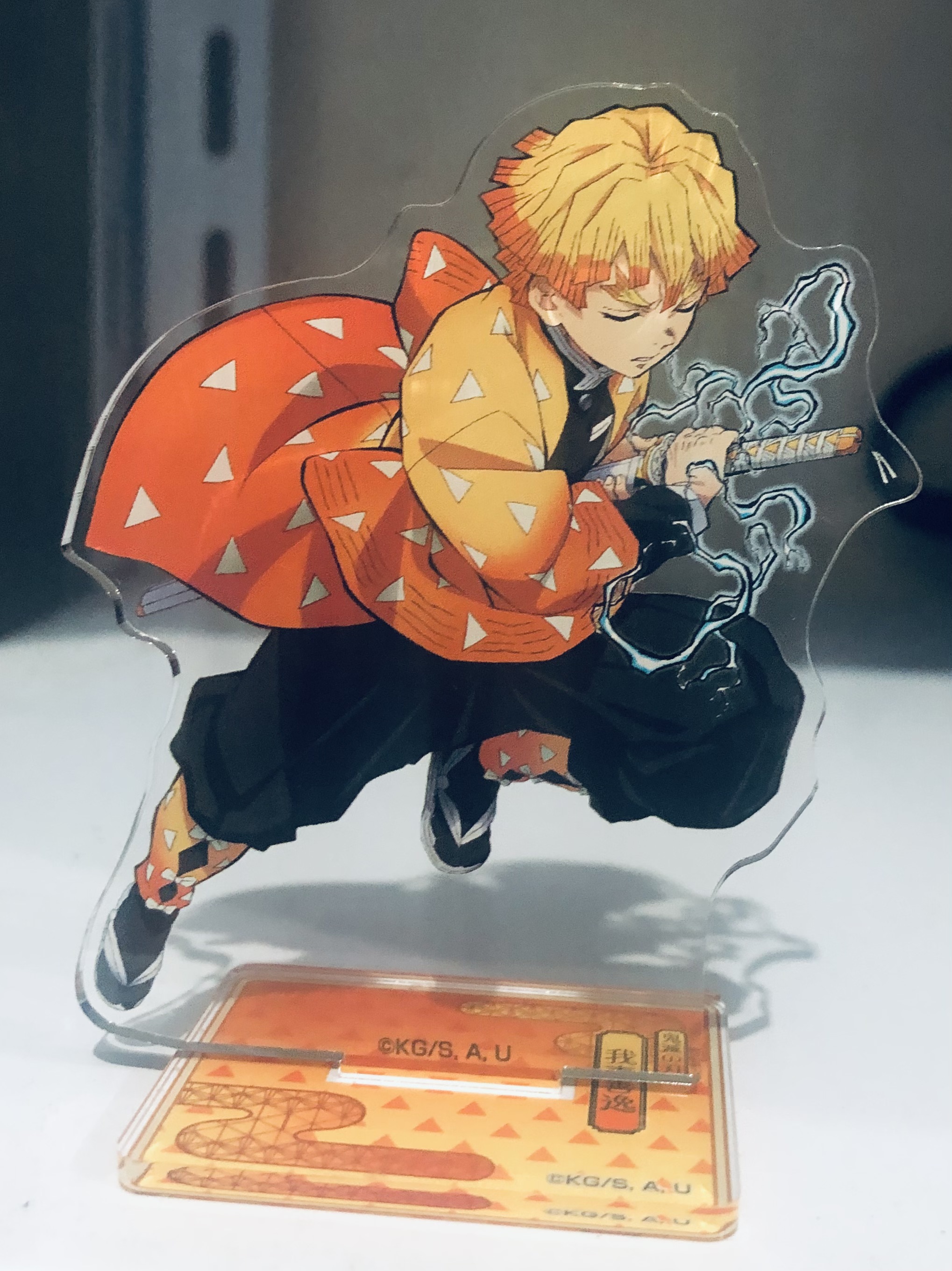 Demon Slayer (DS) Zenitsu Agatsuma - Acrylic with Stand (Japan ...