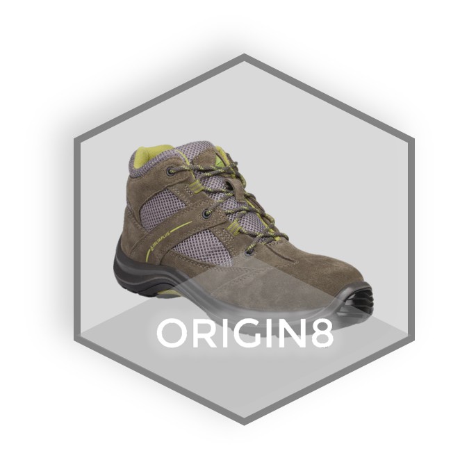 EUROPEAN BRAND SAFETY SHOES VIRAGES1P SUEDE HIGH CUT COMPOSITE TOE CAP ...