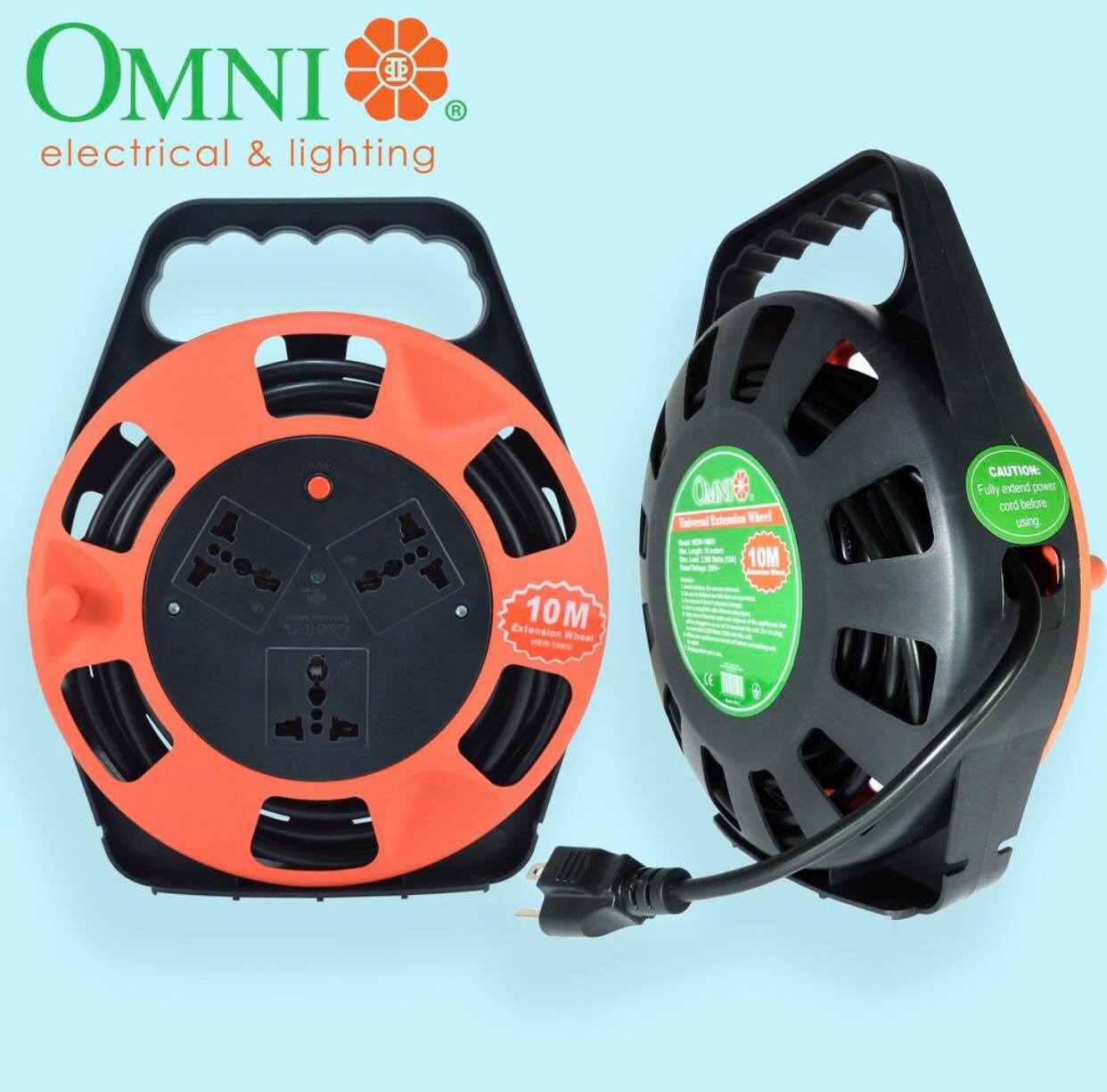 OMNI Extension Cord Wheel Type 10M or 15M | Lazada PH