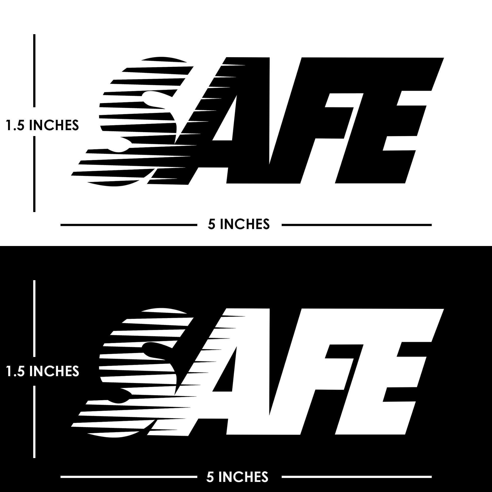 SAFE VINYL STICKER | Lazada PH