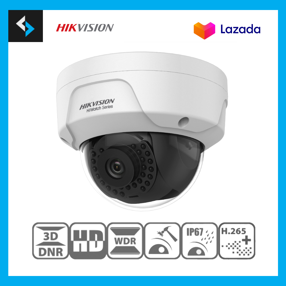 Hikvision HWI-D140H 4 MP Fixed Dome Network Camera with 4mm lens ...