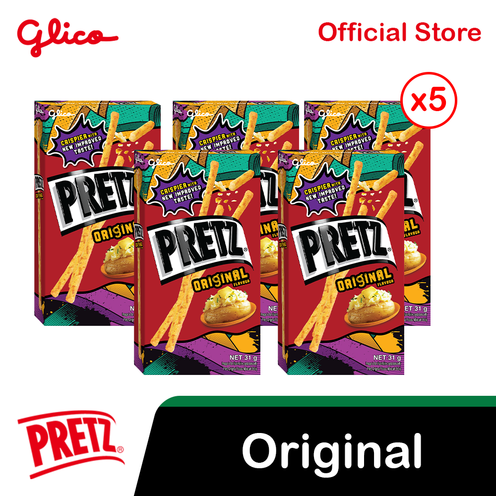 Pretz Original Pretzel Sticks 31g 5s | Lazada PH