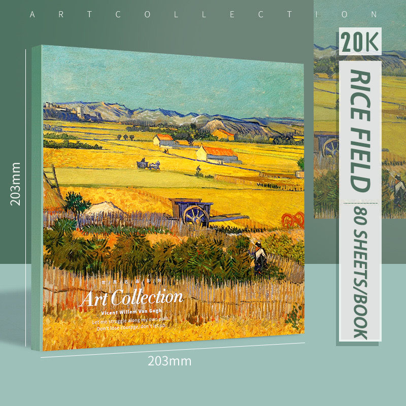 80 Sheets Thickened 20K Sketchbook Art Students Special Art Book Blank ...