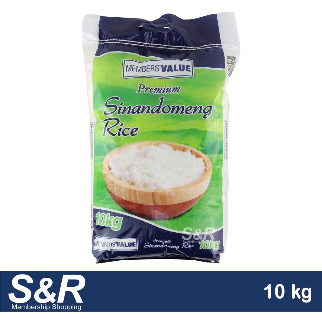 Members' Value Premium Sinandomeng Rice 10kg Basmati Rice Gold Basmati ...