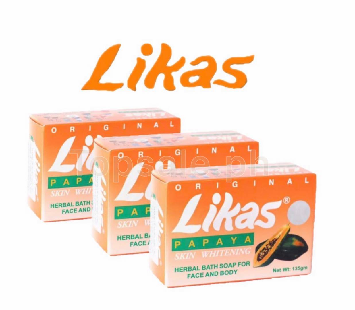 ( SET OF 3 ) Original Likas Papaya Soap 135g | Lazada PH
