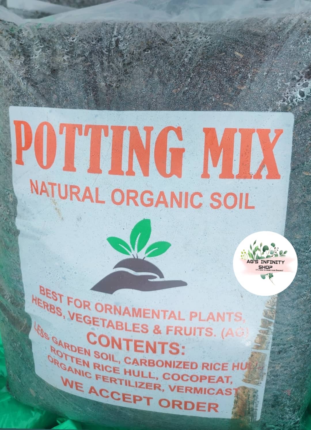 BUY1 TAKE 1 POTTING MIX NATURAL ORGANIC SOIL - 9-11 KGS (LESS garden ...