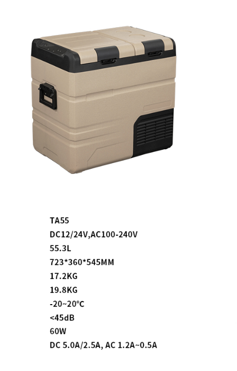 Alpicool TA Series Portable Refrigerator Dual Temperature Control ...