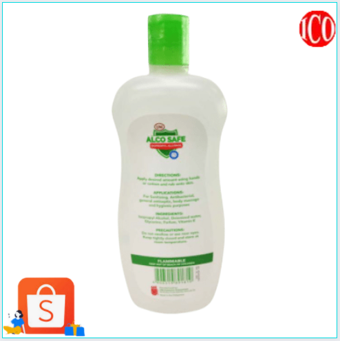 Alco Safe 70% Isopropyl Alcohol 250ml | Lazada PH