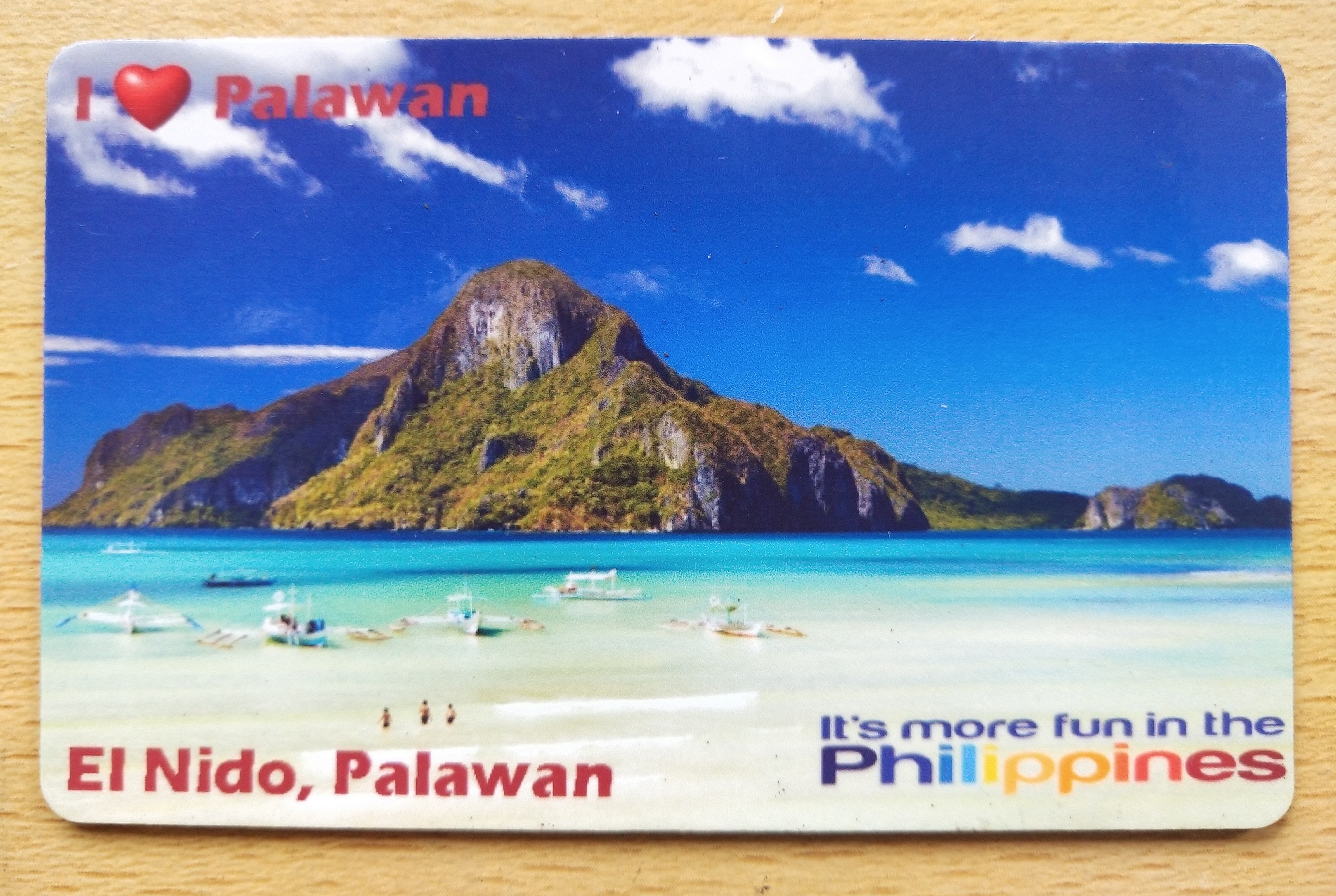 Philippine I love Palawan Tourist Design Ref Magnet Souvenir | Lazada PH