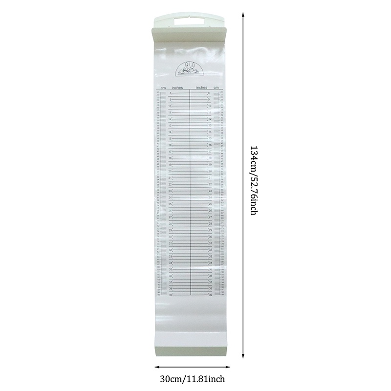 100cm Baby Height Measuring Ruler Foldable Baby Infantometer Measuring ...