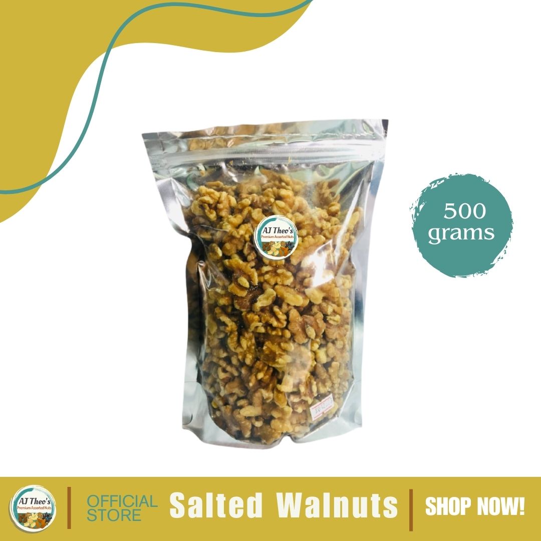 Salted Walnuts with Pink Himalayan Salt 100g/250g / 500g/ 1kg | Lazada PH