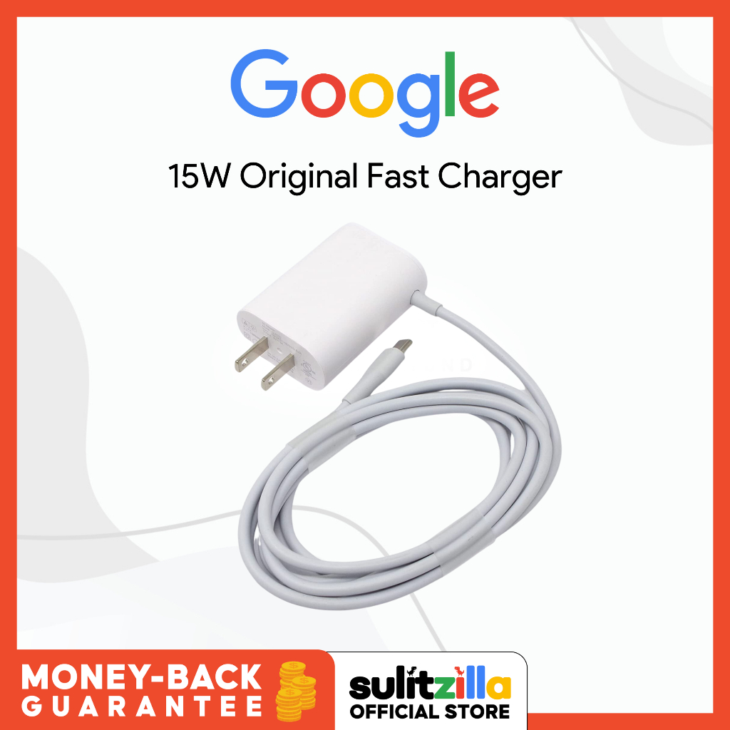 Original 15W Google Charger - Fast Charge Your Pixel and Other Devices ...