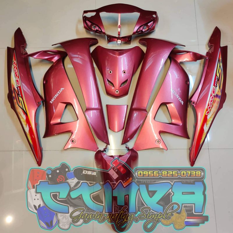 HONDA WAVE 100 BODY KIT SET FAIRINGS (RS) | Lazada PH