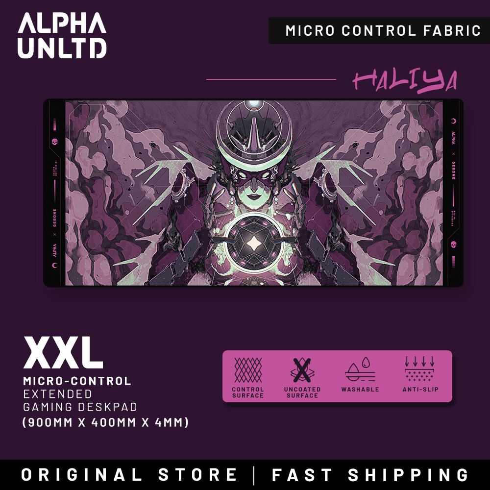 Alpha Unltd | "Haliya" XXL | Micro-Control Gaming Mousepad ...