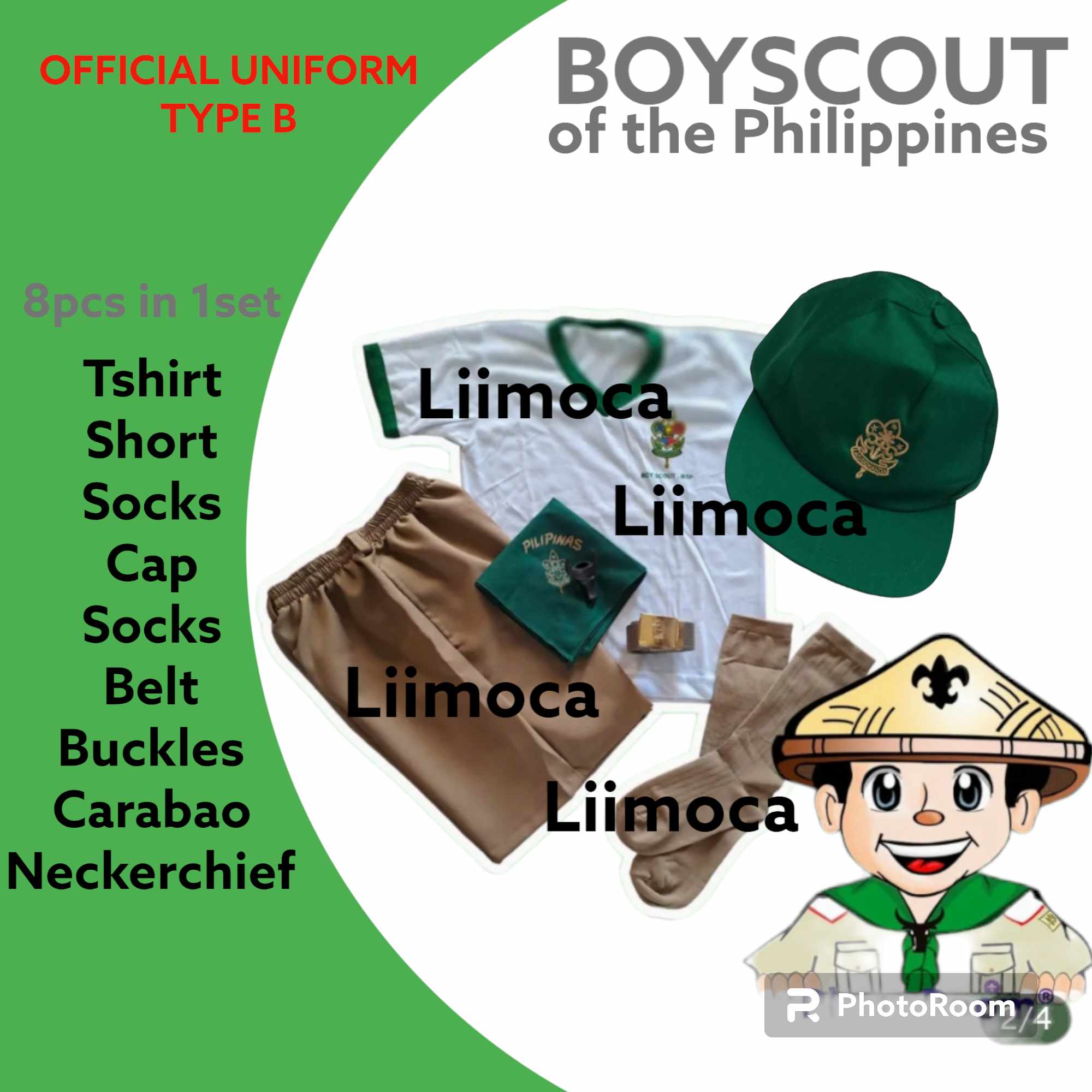 L.CO'S BOYSCOUT SET //BSP// GRADE 4-6 SCOUT INIFORM | Lazada PH