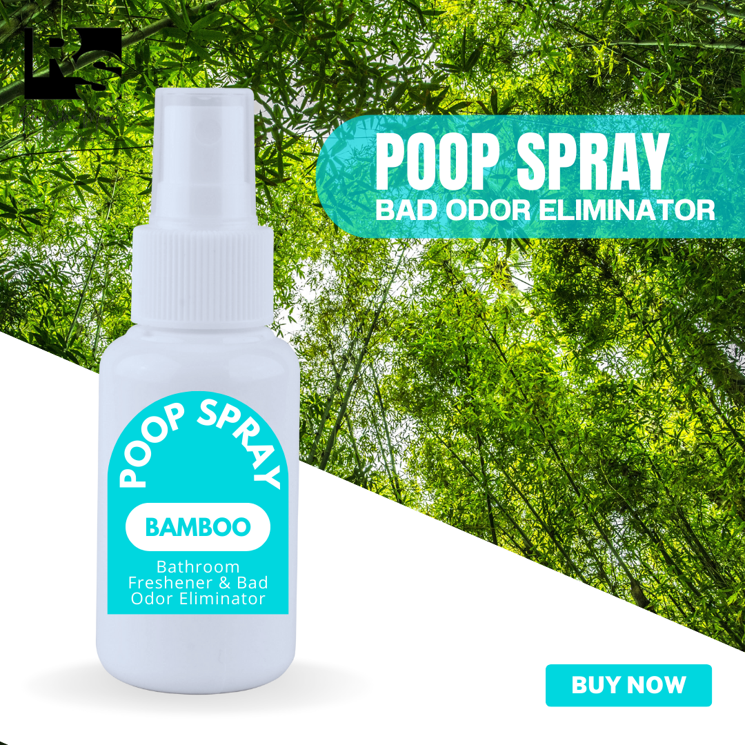 Poop spray freshener BAMBOO scent for toilet and bad odor smell | Lazada PH