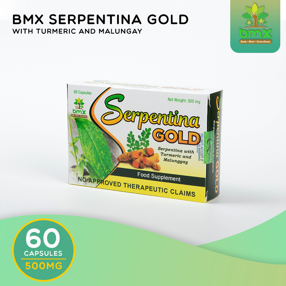 BMX Serpentina Gold with Turmeric and Malungay | Lazada PH