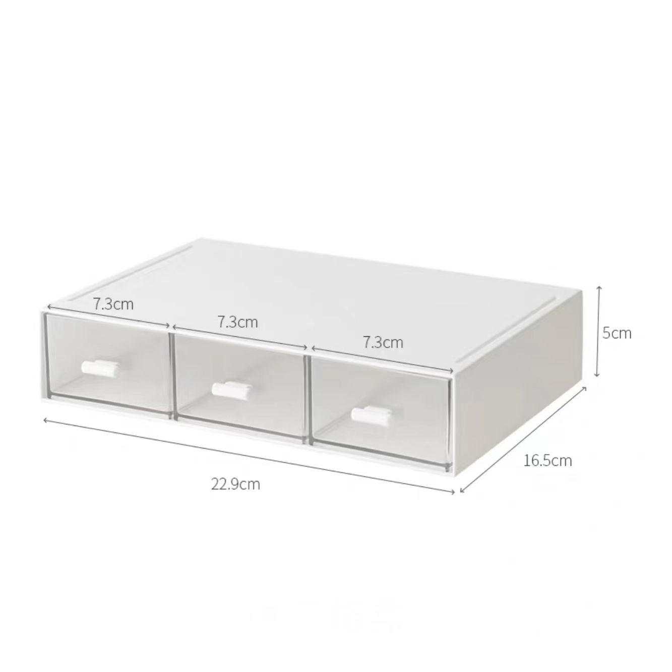 Classy Luxe Desk Organizer Stationery Storage Box Desktop Drawer ...