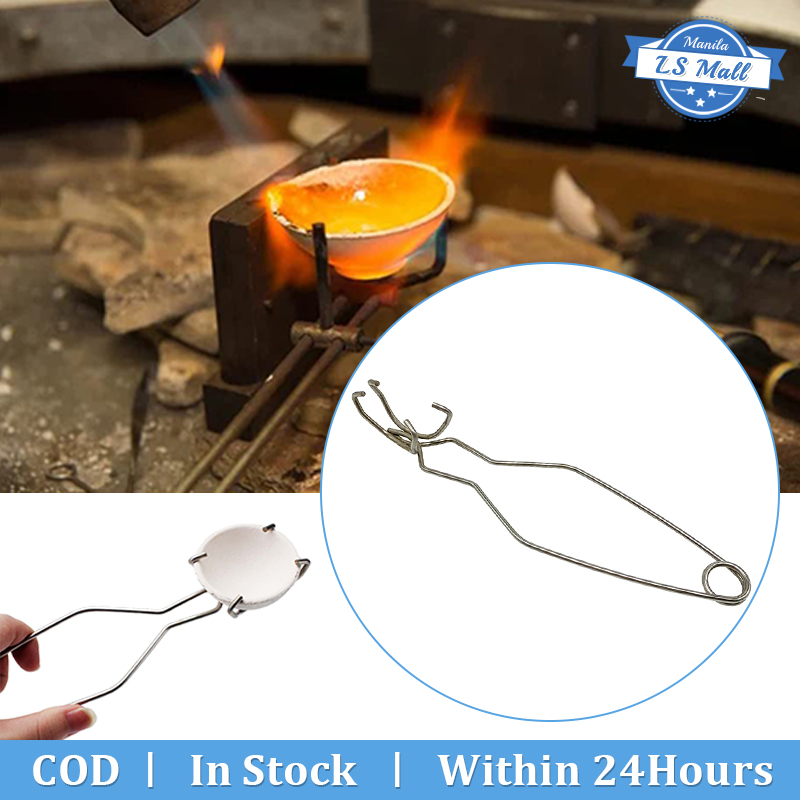 Crucible Tongs Forge Tongs Jewelry Crucible Clamp，for Laboratory ...