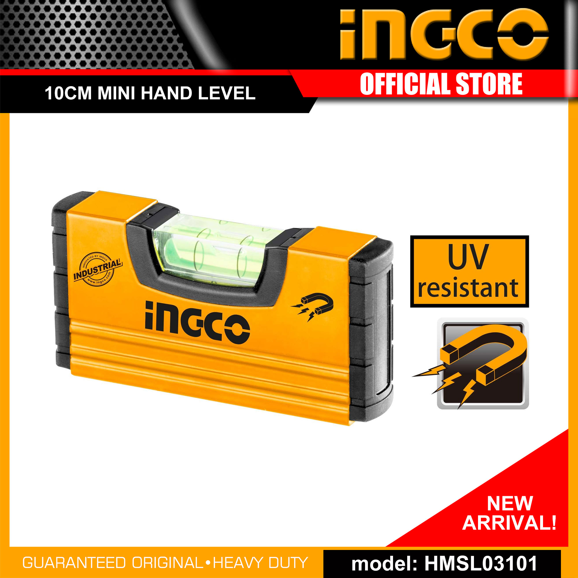 INGCO Hand Level Leveling Tool 10CM HMSL03101 IHT | Lazada PH