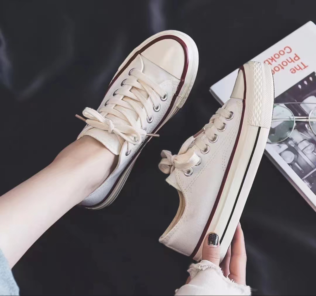 Converse ALL STAR low cut all white shoes for men | Lazada PH