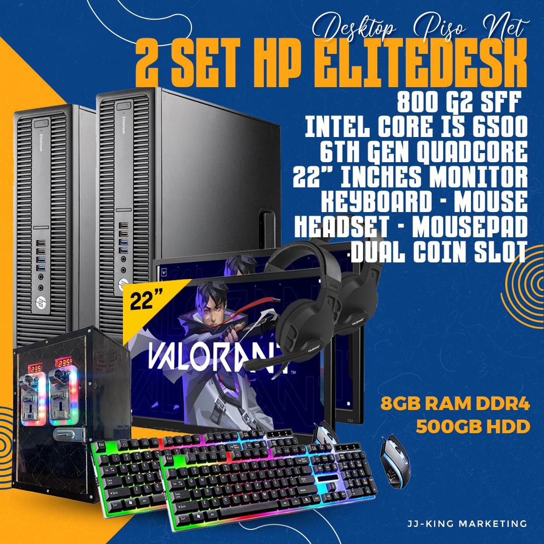 Piso Net Gaming Set Up Package / 2 Package Intel Core i5 6th Gen / 8GB ...