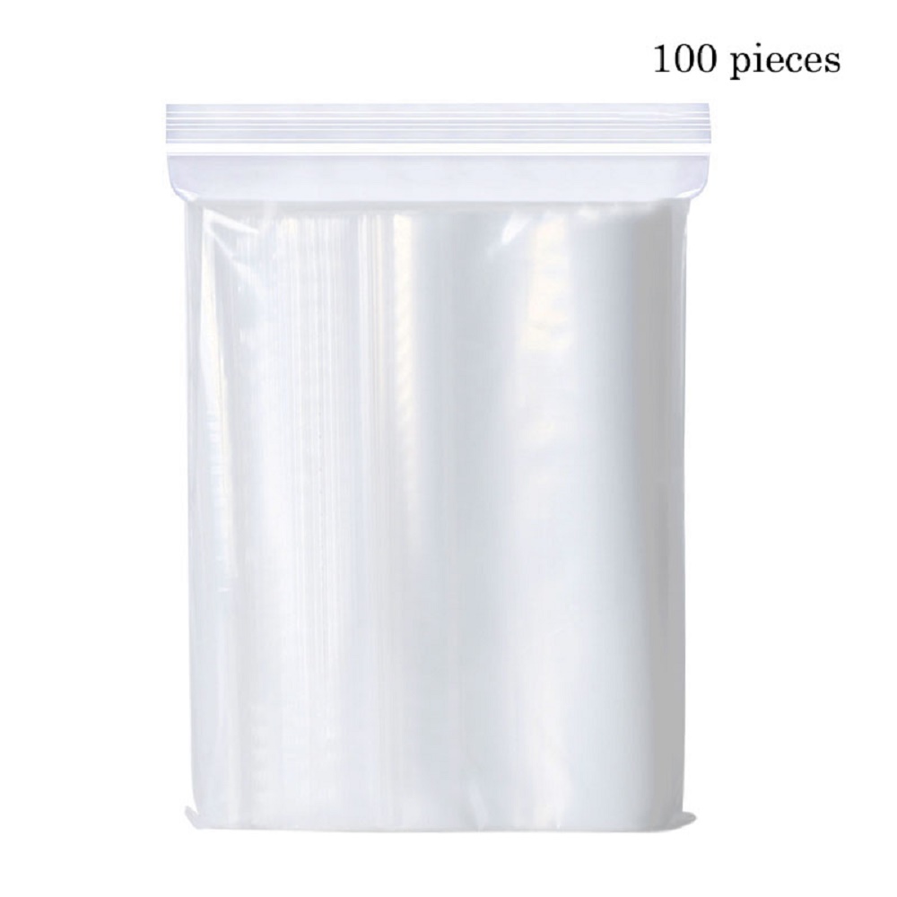 Spartan Industrial - 8cm X 12cm (100 Count) 1.2 Mil Clear Reclosable ...
