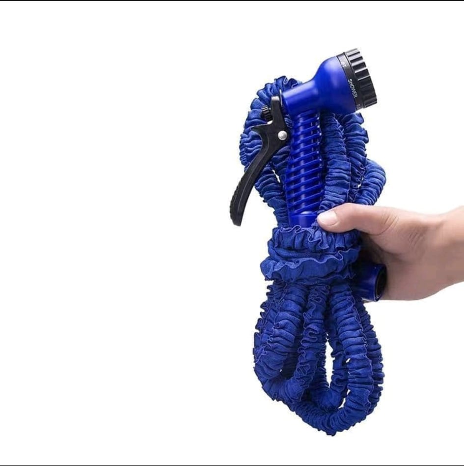 Expandable Garden Magic Hose with Spray Gun 50ft 75ft 100ft | Lazada PH