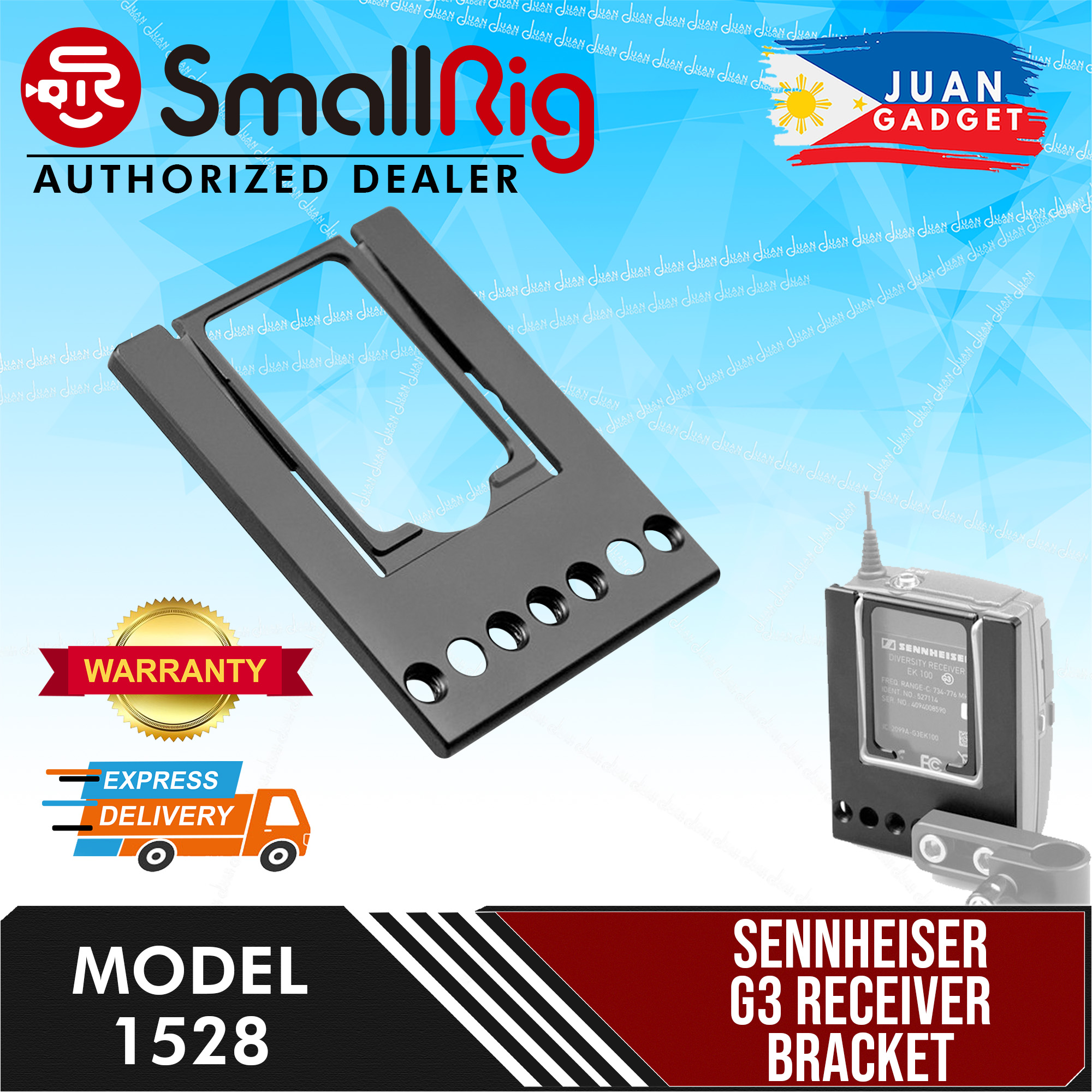 SmallRig Sennheiser G3 Receiver Bracket -1528 | JG Superstore | Lazada PH