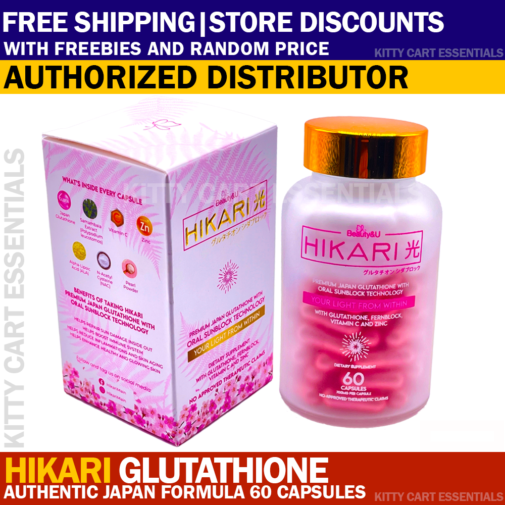 Hikari Premium Ultra Japan Glutathione with Sunblock Technology | Lazada PH
