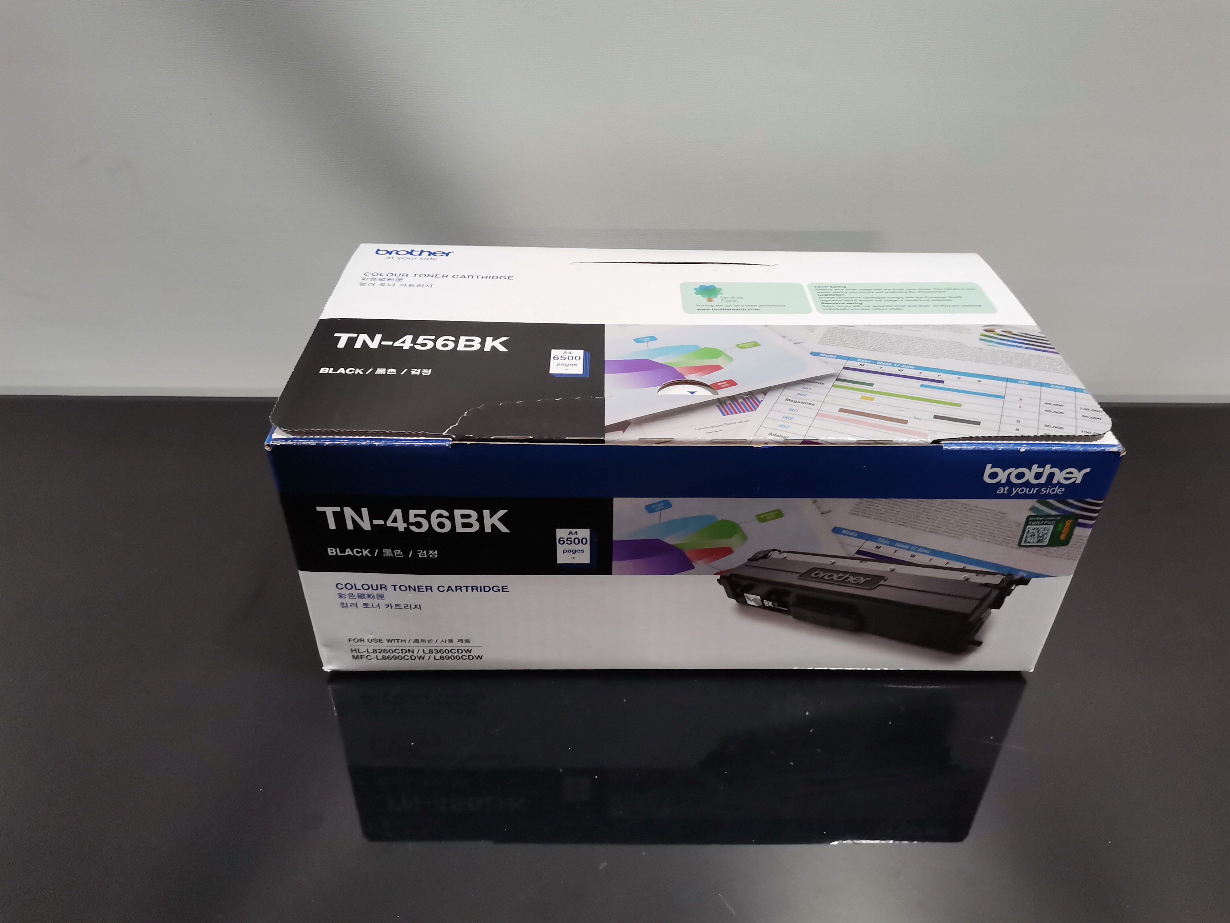 Brother Original Colour Toner Cartridge TN-456 Black/Cyan/Magenta ...